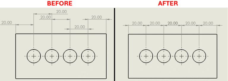 SOLIDWORKS Macro to Align All Dimensions Automatically